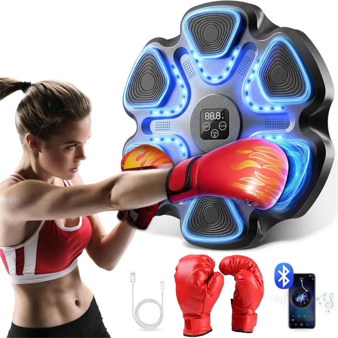 Upgraded Adult Smart Music Boxing Machine, Boxing Music Fitness Machin ...